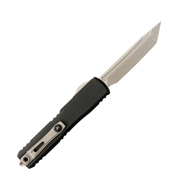 Microtech Ultratech GEN III ZBP OTF Auto Black 3.55in Apocalyptic Tanto ...