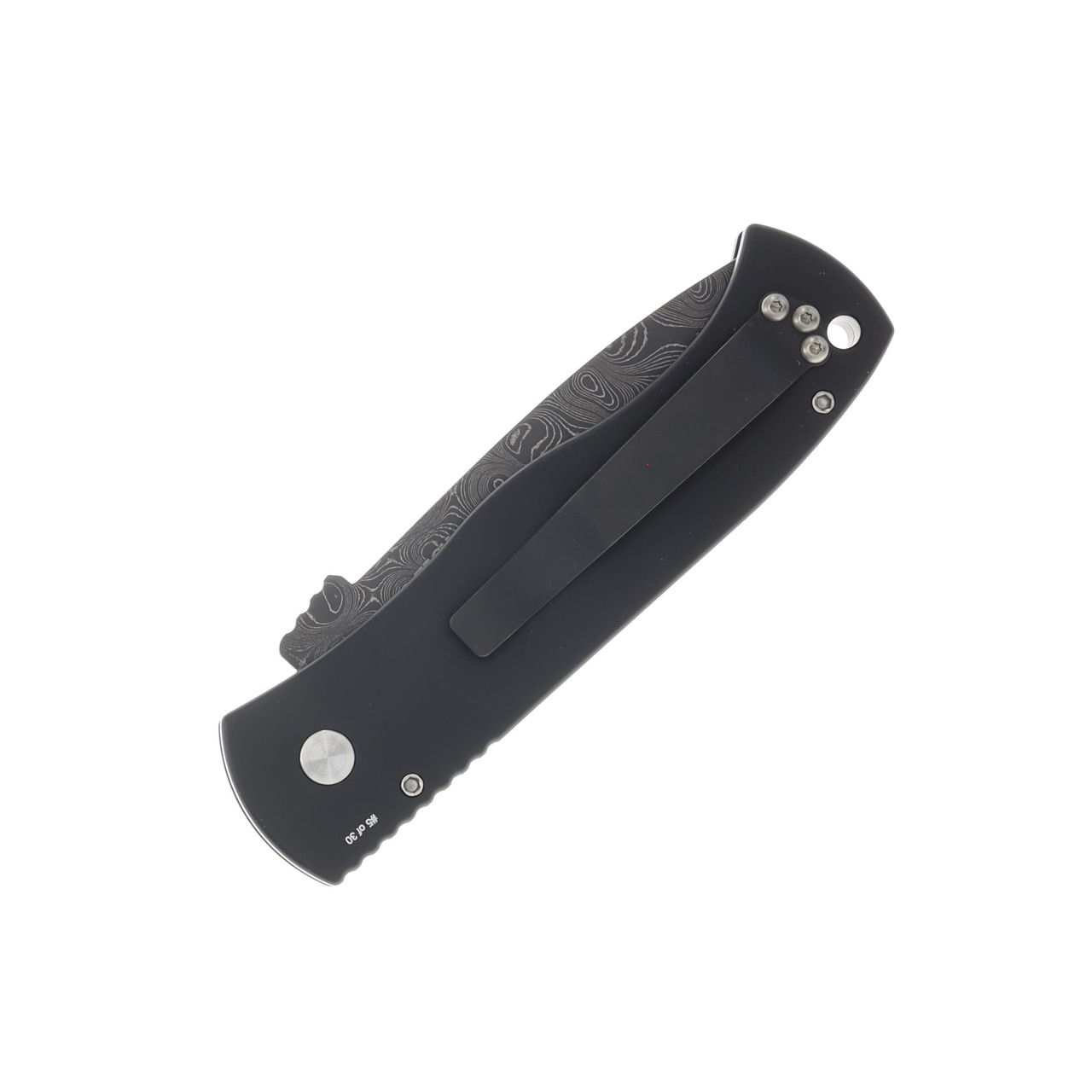 Pro Tech Auto Emerson CQC7 Chisel Tanto Black Handle 2 Tone Nichols ...