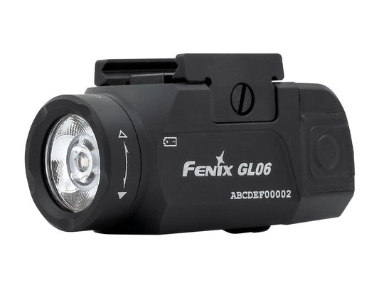 Fenix GL06 Compact Weapon Light Glock or Picatinny Rail GL06GRBK ...