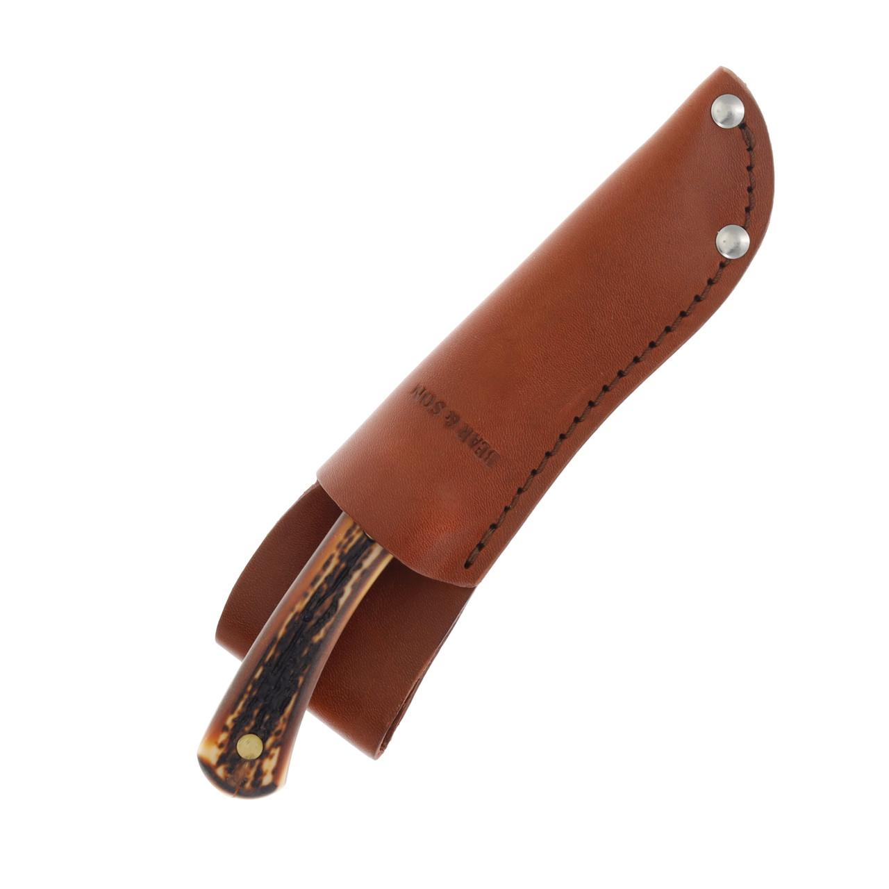 Bear and Son 6.50In Stag Delrin Bird-Trout Fixed 3In. Taper Ground ...