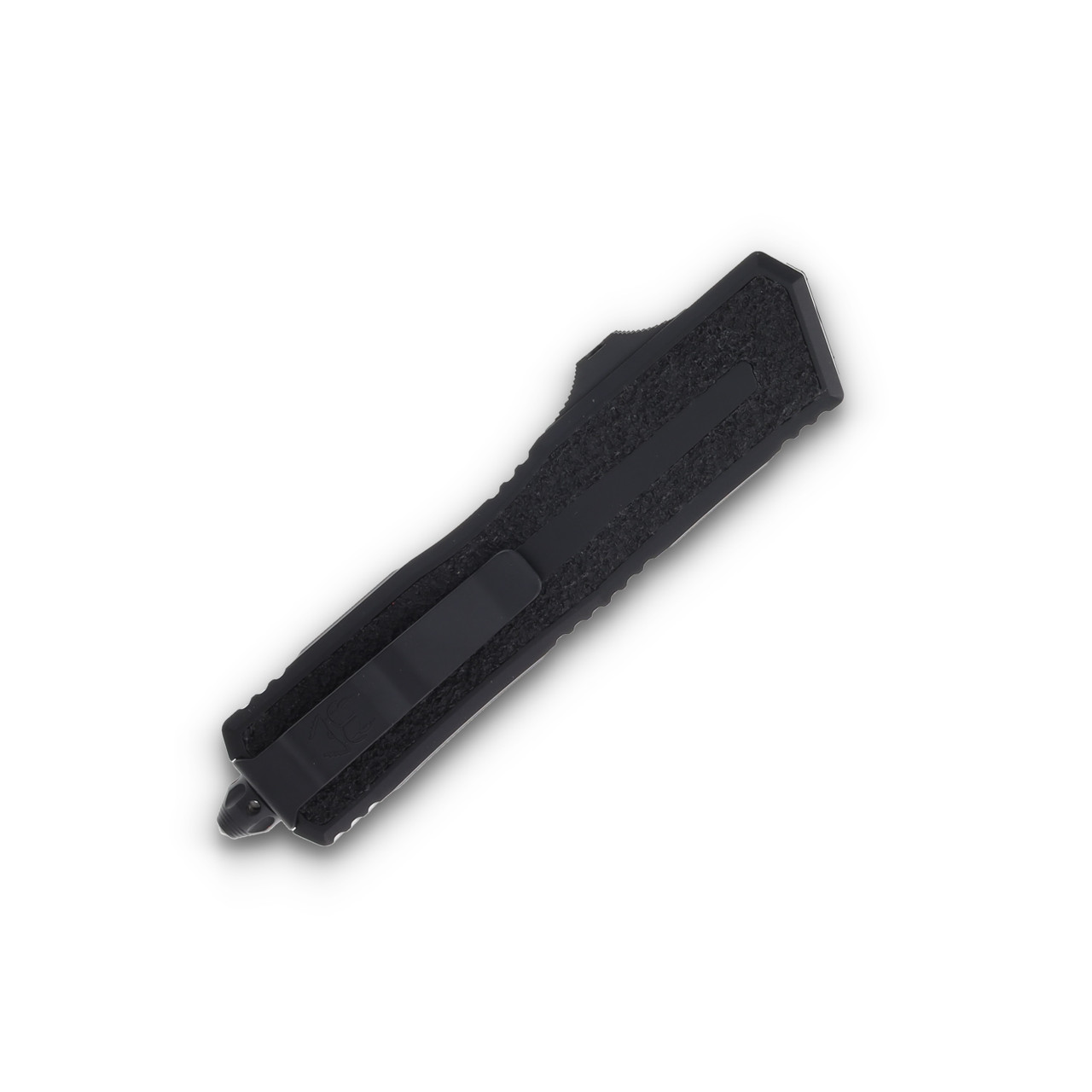 Microtech Scarab II Gen III D/E OTF Tactical Black 3.88in Full Serr ...