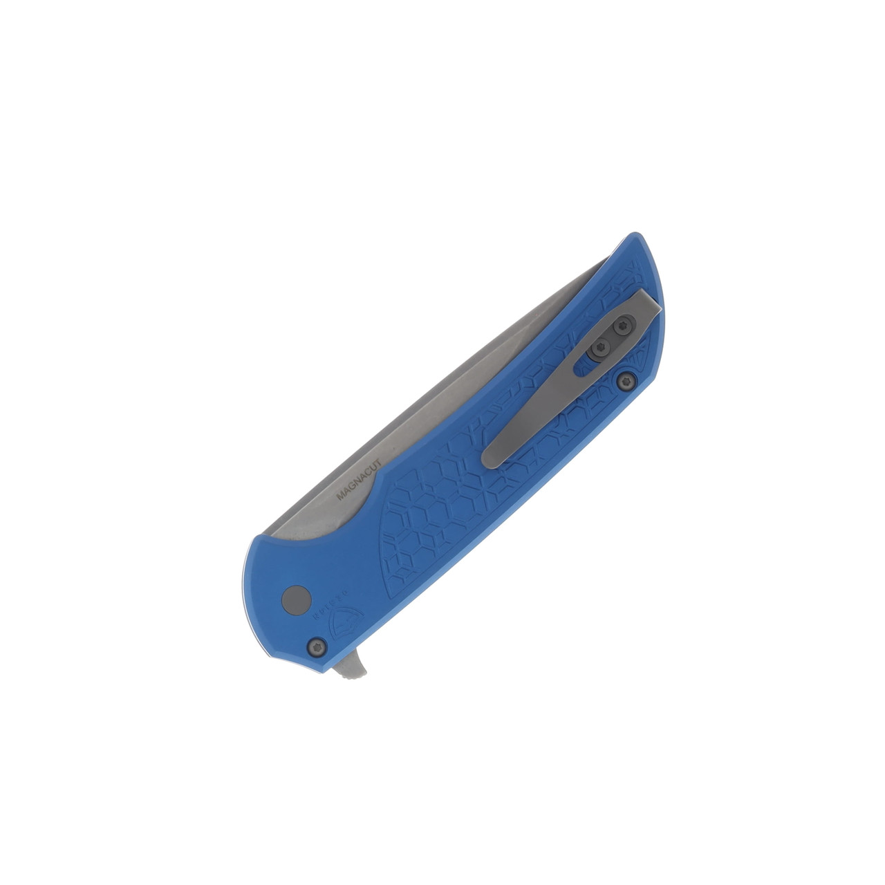 ProTech Mordax Gridlock Folding Knife Magnacut Drop Point Blue PTMX105 ...