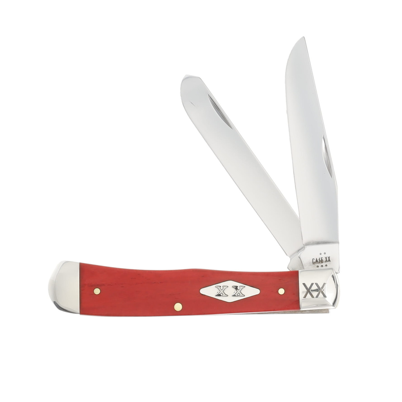 Case Dark Red Smooth Bone Trapper With XX Bolster CA23118 - Smoky ...