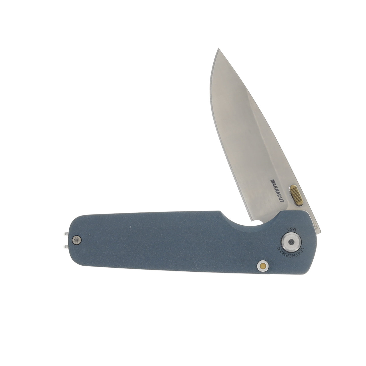 Leatherman Blazer Folder Magnacut Stonewash Blade Cerakote Denim Handle ...