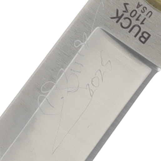 Buck Knives SMKW Exclusive 110 Folding Hunter Magnacut/Python Micarta ...