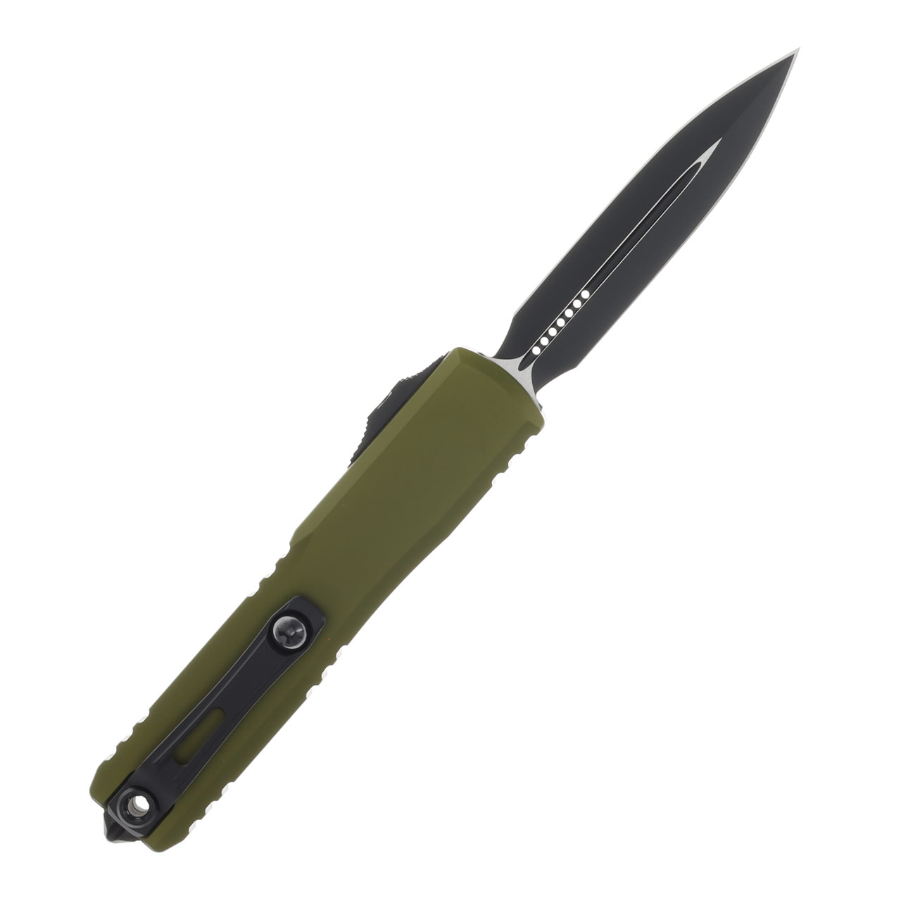 Microtech Ultratech Gen IV OTF Auto D-E Black Standard OD Green ...