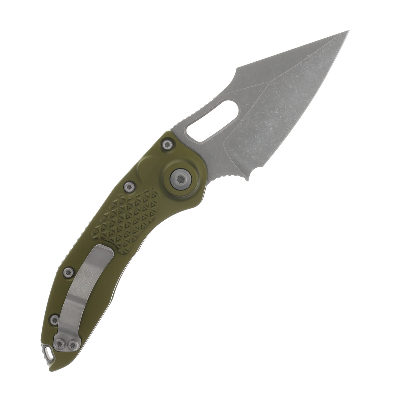 Microtech Stitch Automatic Knife Apocalyptic Standard/OD Green ...