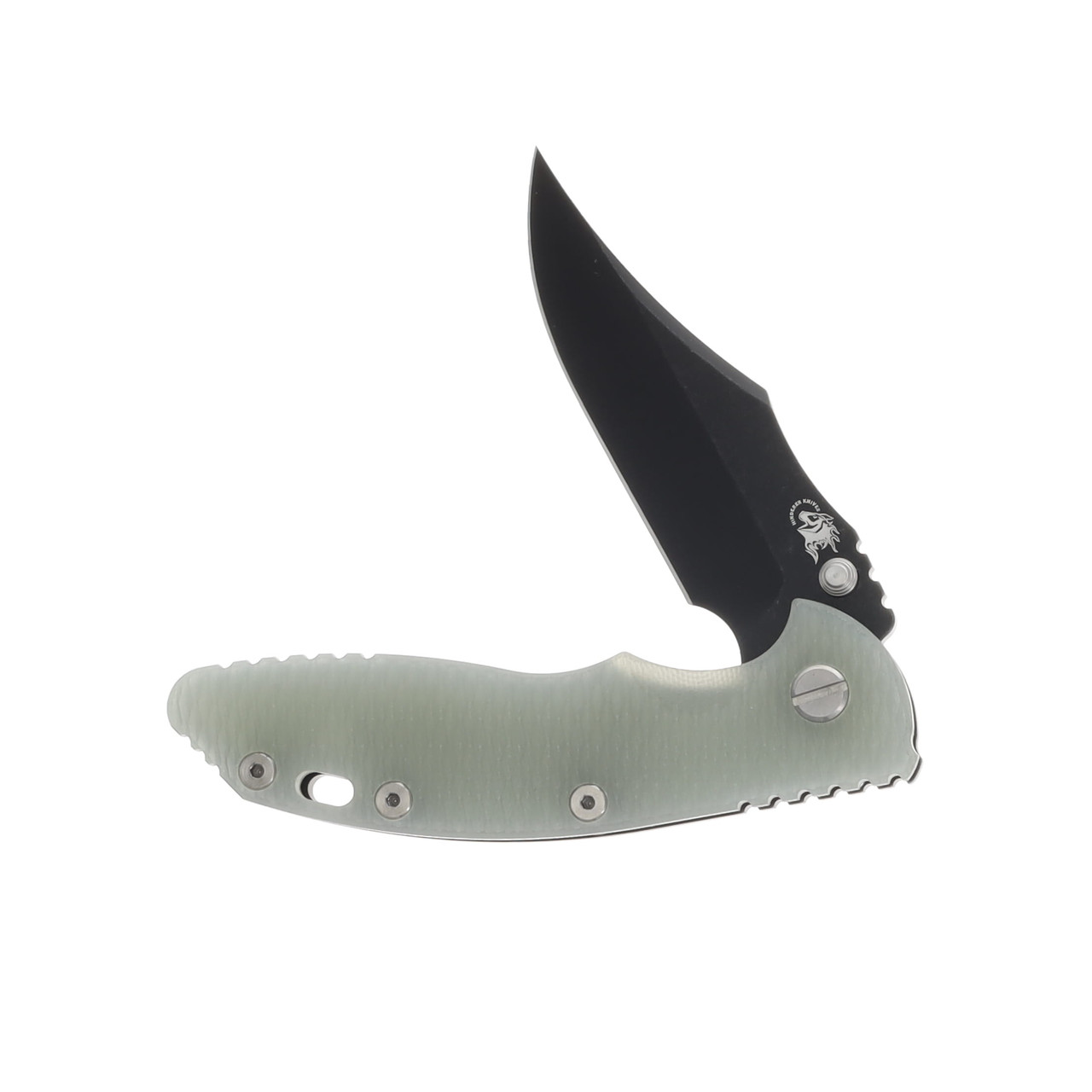 KXM35BOWMCDTWBBKTG Hinderer 3.5 XM-18 Bowie Tri-Way Battle Black ...