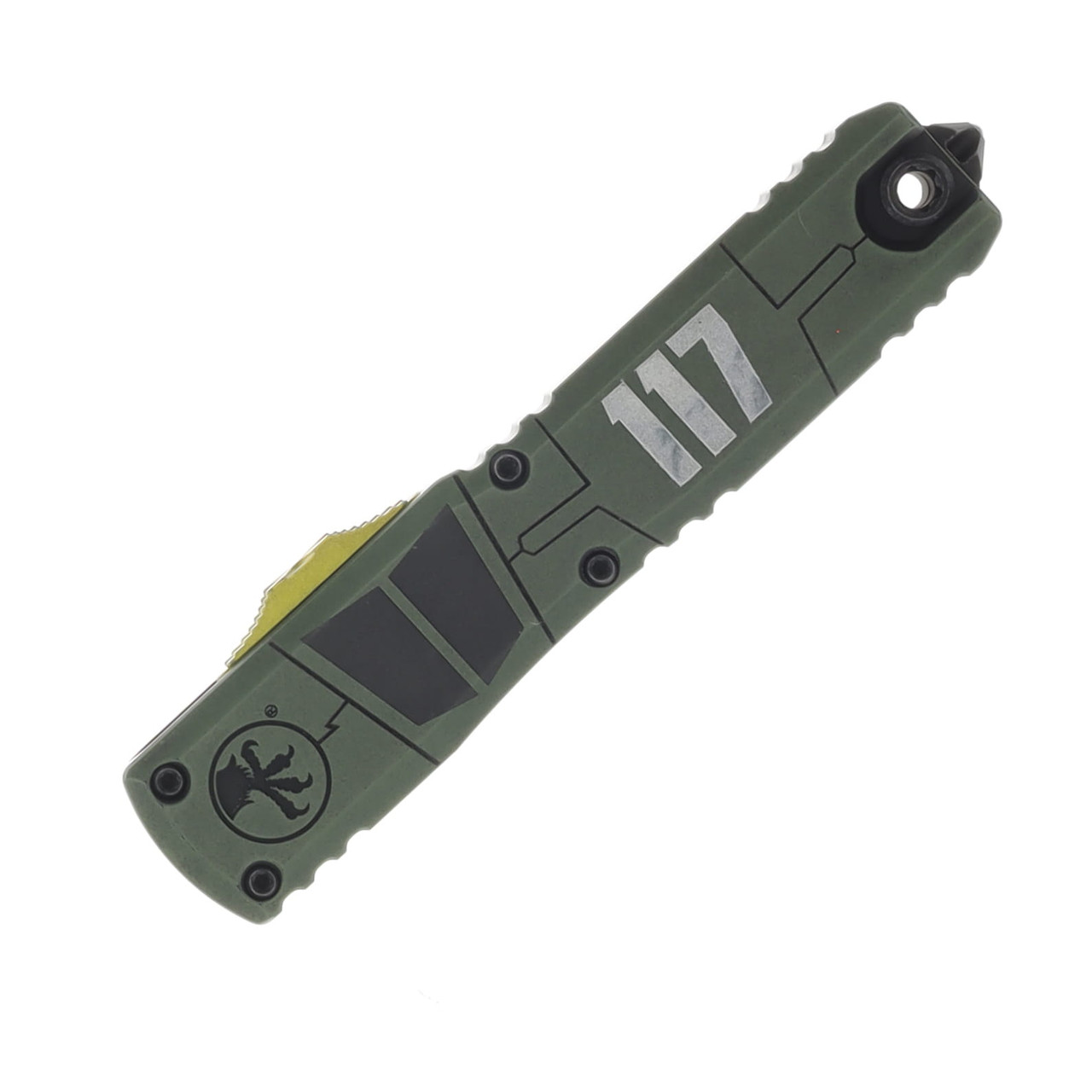 Microtech SMKW Exclusive Ultratech Gen III ZBP Master Chief OTF ...