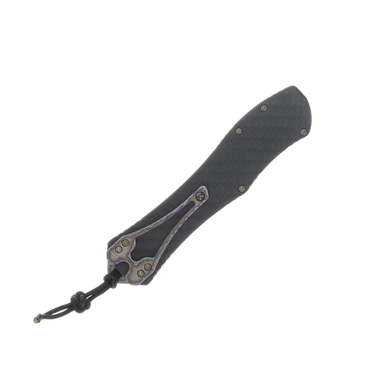 Heretic Hydra V4 Single Action OTF Automatic Knife DLC Tanto/Carbon ...