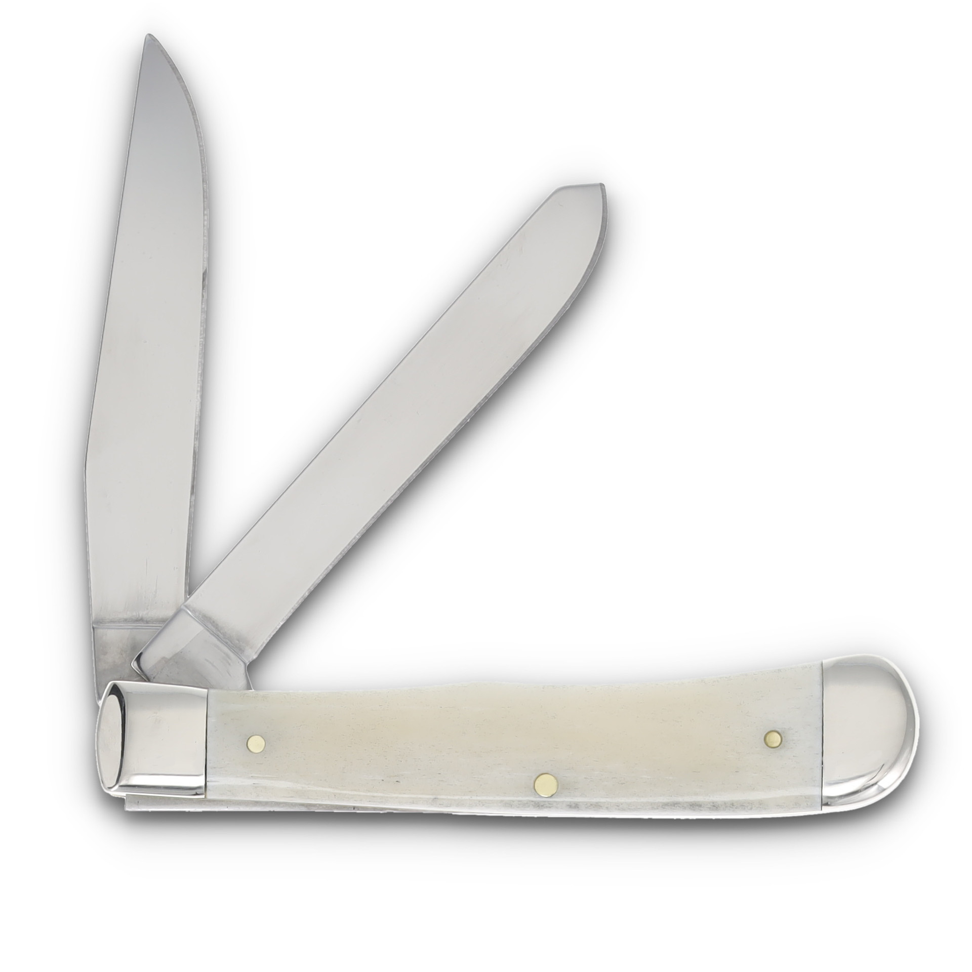 Case XX Hurricane Helene Natural Bone Trapper Folding Knife - Smoky ...
