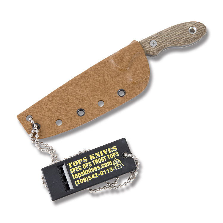 TOPS Knives Mini Scandi 2.5 Rockies Edition Fixed Blade 3.0in Drop ...