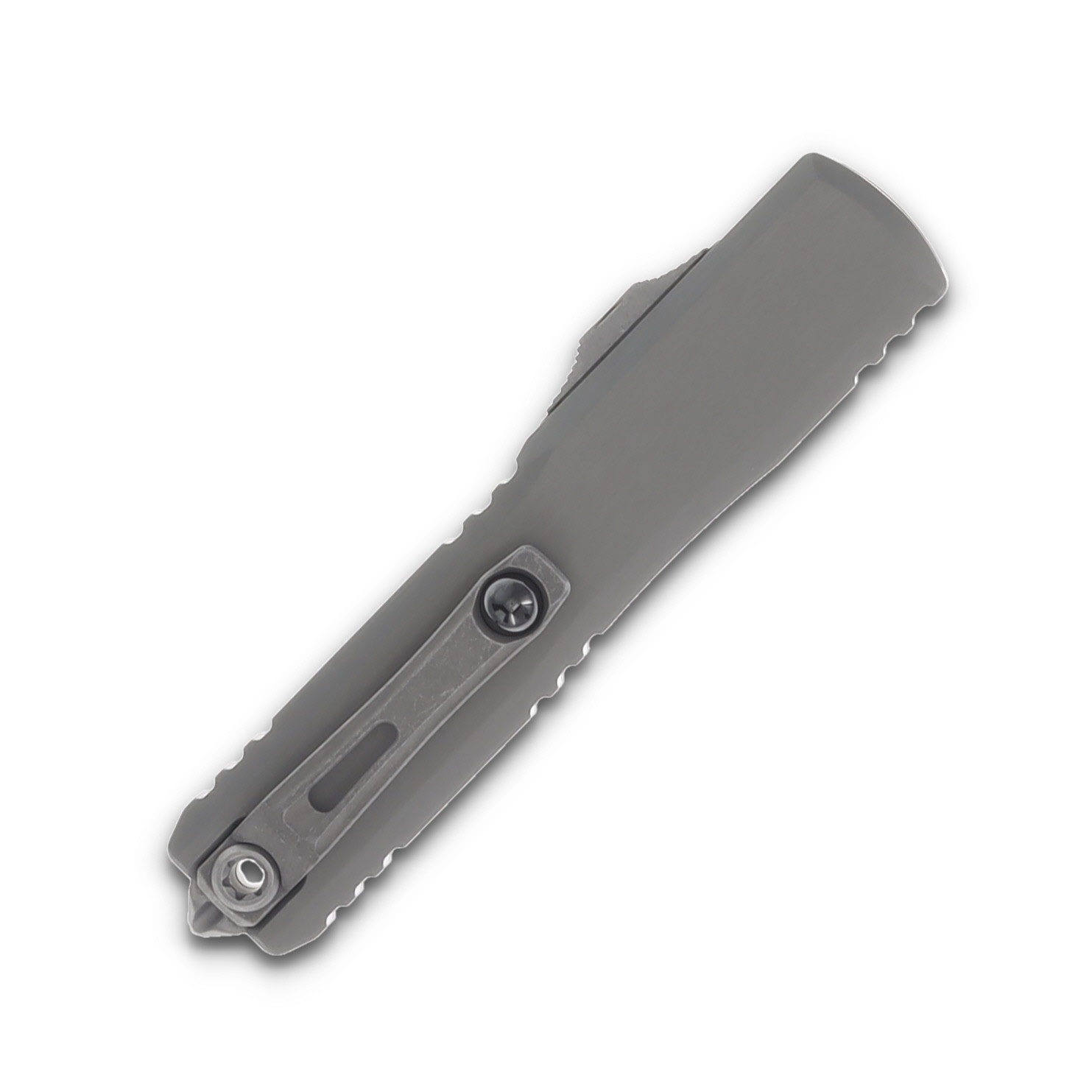 Microtech Knives Ultratech GEN III ZBP OTF Natural Clear 3.55in Apoc ...