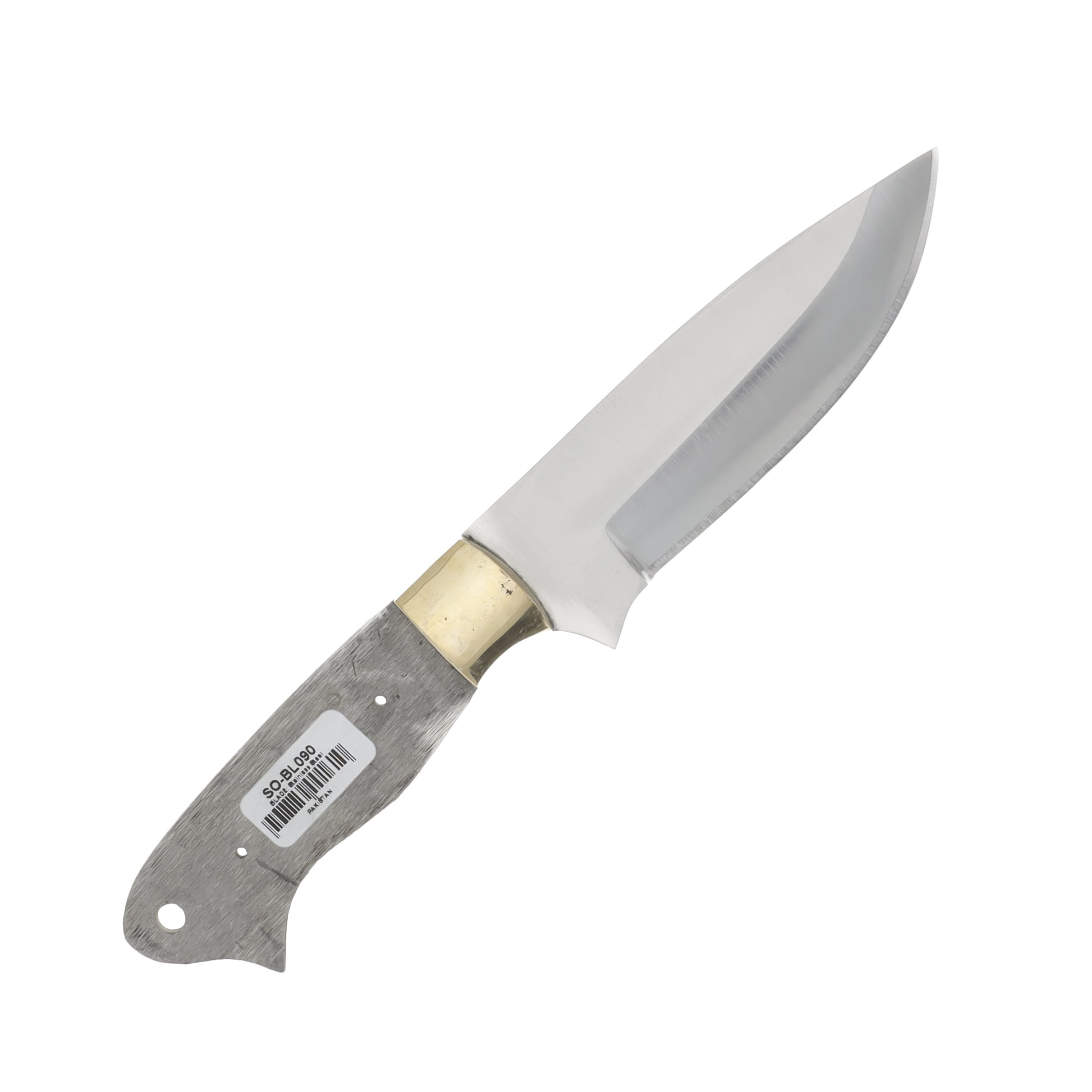 5.125 Inch Fixed Drop Point Blade Blank BL090 - Smoky Mountain Knife Works