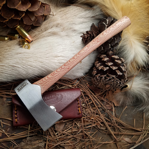 Marbles MR465 Mini Axe Stainless/Wood 6.5in MR465 - Smoky Mountain ...