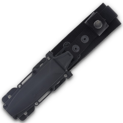 Gerber StrongArm Fixed Blade Knife - 4.8in Black Drop Point Blade
