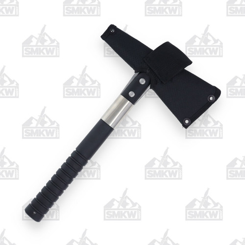 SOG Fasthawk Axe 2in GRN Handle Polished Nylon Sheath