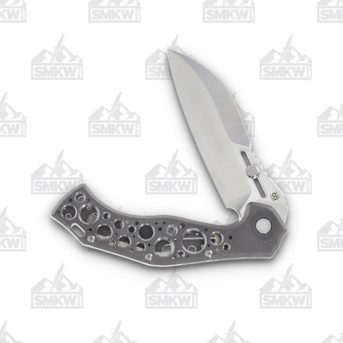Olamic Soloist Scout Ti Stonewash Acid Rain 4.12in Satin Blade - Smoky ...