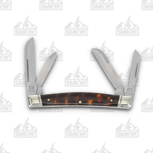 Rough Ryder Tortoise Shell Congress Folding Knife RR2447 - Smoky ...