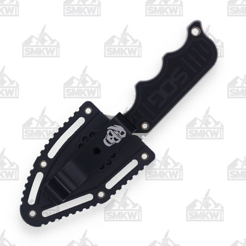 SOG Instinct Mini Fixed Blade Knife 1.9 Inch Plain Satin Clip Point