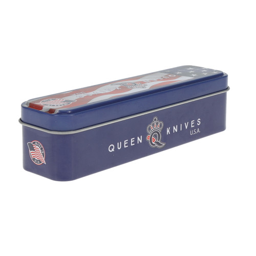 Queen USA-Made Genuine Stag Barlow Folding Knife QGSH281 - Smoky ...