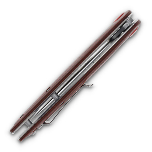 Rough Rider Red and Black G-10 Folder RR2600 - Smoky Mountain Knife Works