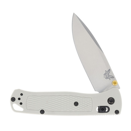 Benchmade Bugout AXIS Lock 3.24in Plain Edge Tan Drop Point