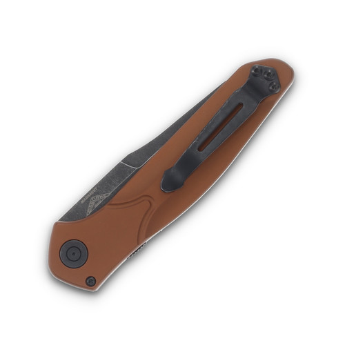 Benchmade Auto Osborne OTS Auto Burnt Copper - 3.4in MagnaCut Black DLC ...