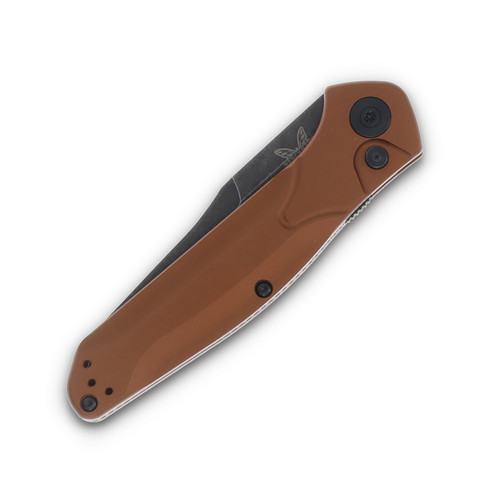 Benchmade Auto Osborne OTS Auto Burnt Copper - 3.4in MagnaCut Black DLC ...