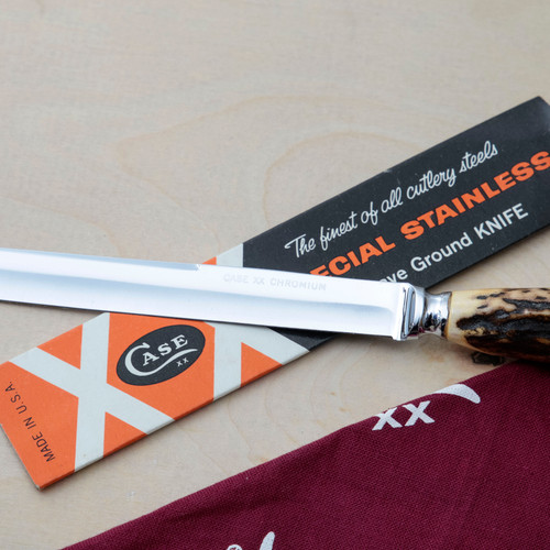 Case XX Stag Utility Blade CL13978 - Smoky Mountain Knife Works