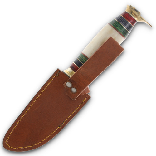 Frost Cutlery Chipaway Classics Fixed Blade Hunter WSB/Pakkawood with ...