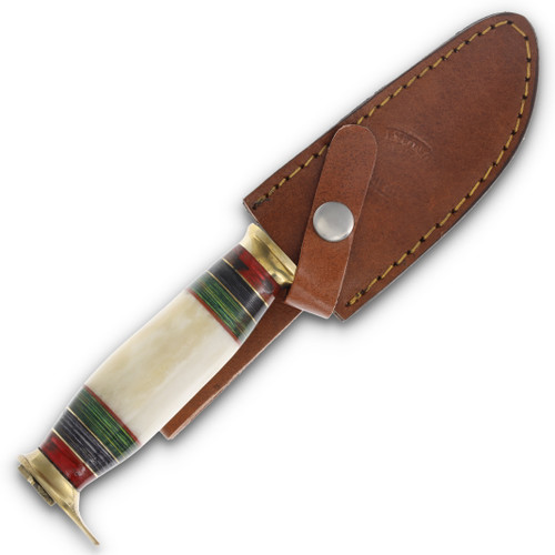 Frost Cutlery Chipaway Classics Fixed Blade Hunter WSB/Pakkawood with ...