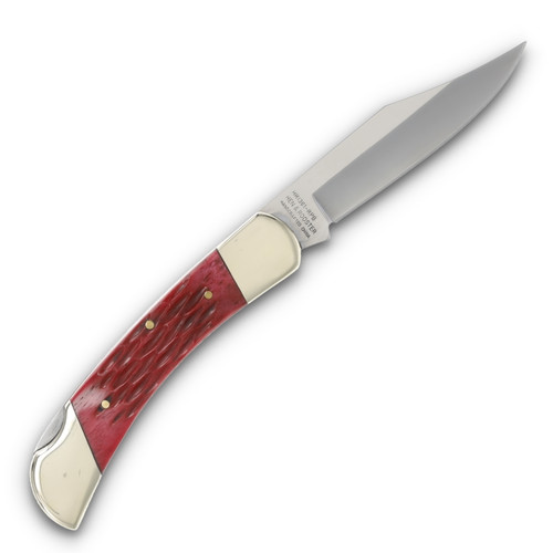 Hen & Rooster Single Blade Lockback Red Pick Bone - Smoky Mountain ...