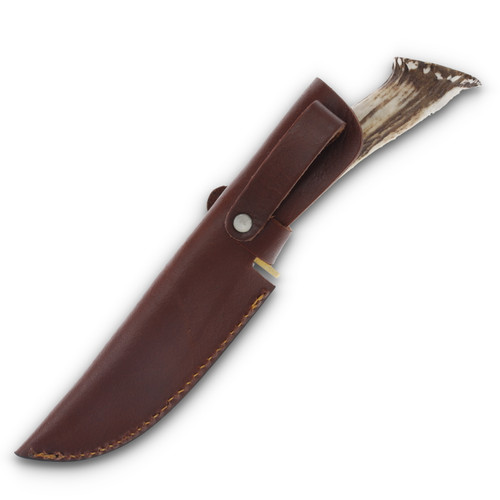 Rite Edge HK Hunter Stag 5“ Satin Drop Point SS7030 - Smoky Mountain ...
