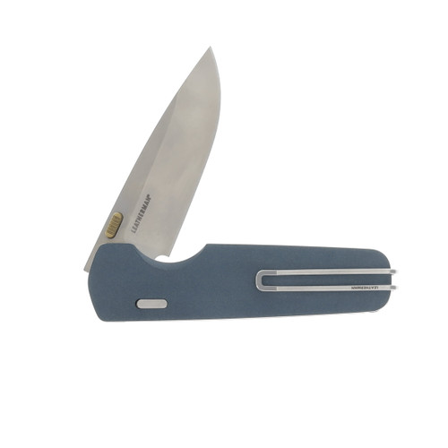 Leatherman Blazer Folder Magnacut Stonewash Blade Cerakote Denim Handle ...