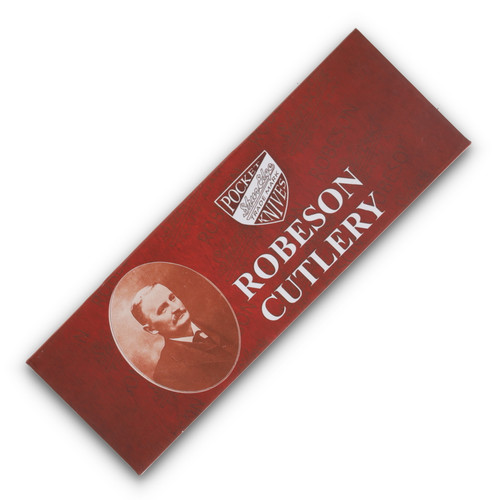 Robeson Gamecock Folding Knife White Smooth Bone Red Shield ROB632730W ...