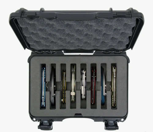 Nanuk 909 8-Knife Waterproof Case NNK90980BK8 - Smoky Mountain Knife Works
