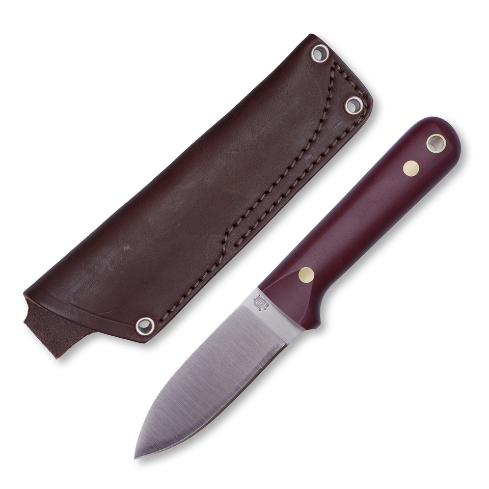 LT Wright Next Gen Fixed Blade Knife Matte A2 Double Red Micarta LT016 ...