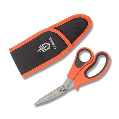 Gerber Vital Take-A-Part Shears with Sheath | Orange Hunting Shears