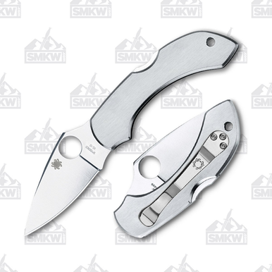 Spyderco Dragonfly Stainless Steel 2.32in Plain Satin Leaf