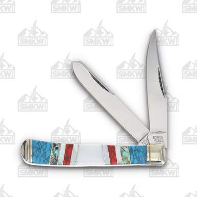 Rough Ryder Stoneworx Trapper Folding knife RR2419 - Smoky Mountain ...