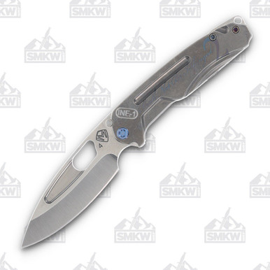 Medford Infraction Folding Knife Tumbled Second Amendment Titanium with ...