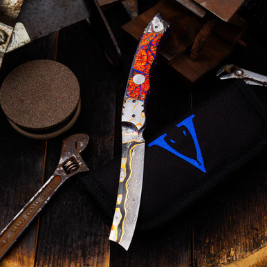 Vallotton Crescent Razor Dual Action Auto/Manual Knife (Dichrolam ...