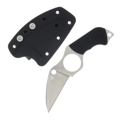 Spydecro Swick 5 Large Fixed Blade Knife 2.73in Wharncliffe SPFB14P5 ...
