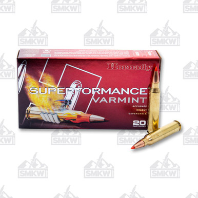 Hornady SPF 223 Rem 53 Grain Centerfire 20 Rounds Spitzer V-Max