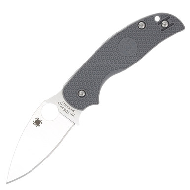 Spyderco Sage 5 Lightweight Compression Folding Knife (Maxamet, Gray)