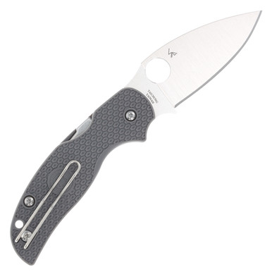 Spyderco Sage 5 Lightweight Compression Folding Knife (Maxamet, Gray)
