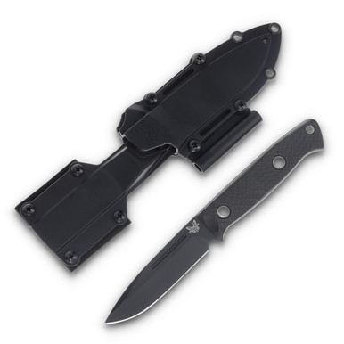 Benchmade 163 Bushcrafter Fixed Blade Shane Sibert Design Cerakote Cru ...