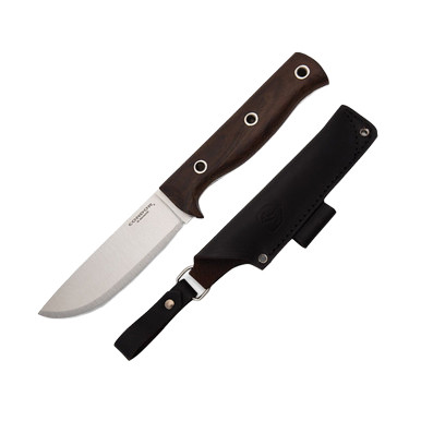 Condor Tool & Knife Swamp Romper Fixed Blade Walnut 4.5in Polished ...