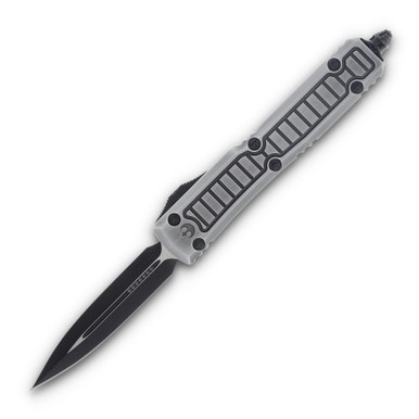 Microtech Ultratech SMKW Exclusive Out-the-Front Automatic Knife Black ...